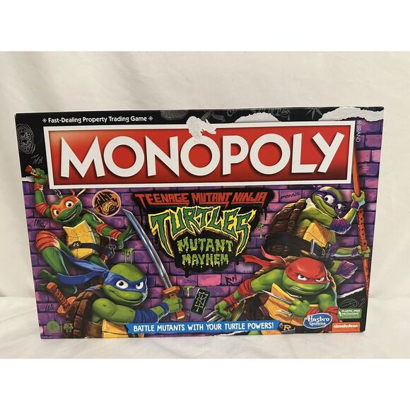 Hasbro | Games | Teenage Mutant Ninja Turtles Tmnt Monopoly Mutant ...